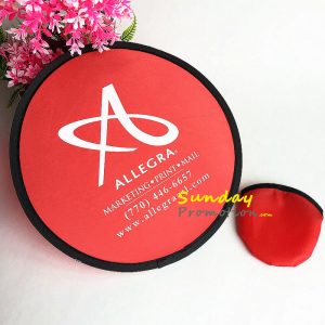 Custom Foldable Frisbee Fan with Handle Promo Frisbees with Logo