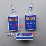 Custom Soft Embossed 2D Rubber Key Tags for Giveaway